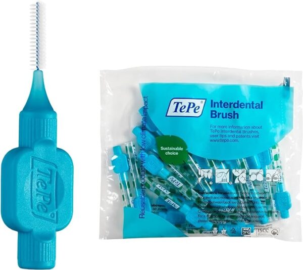 TEPE® INTERDENTAL BRUSHES ORIGINAL BLUE – 0.6 MM PACK 25 PCS - DENNEX ...
