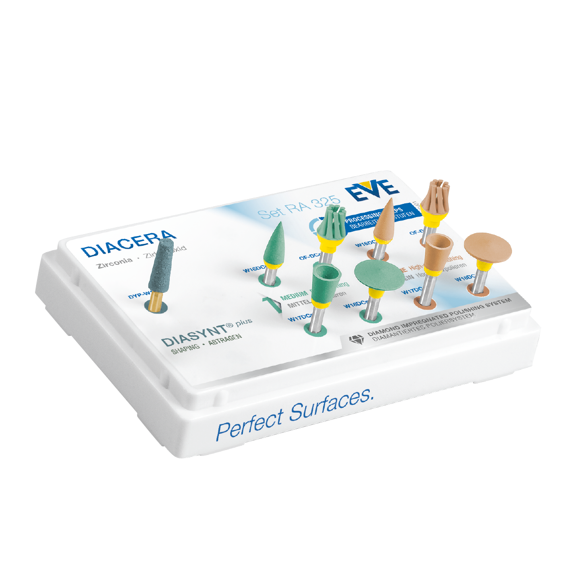 EVE DIACERA RA 325 POLISHING SET - DENNEX OFFICIAL STORE